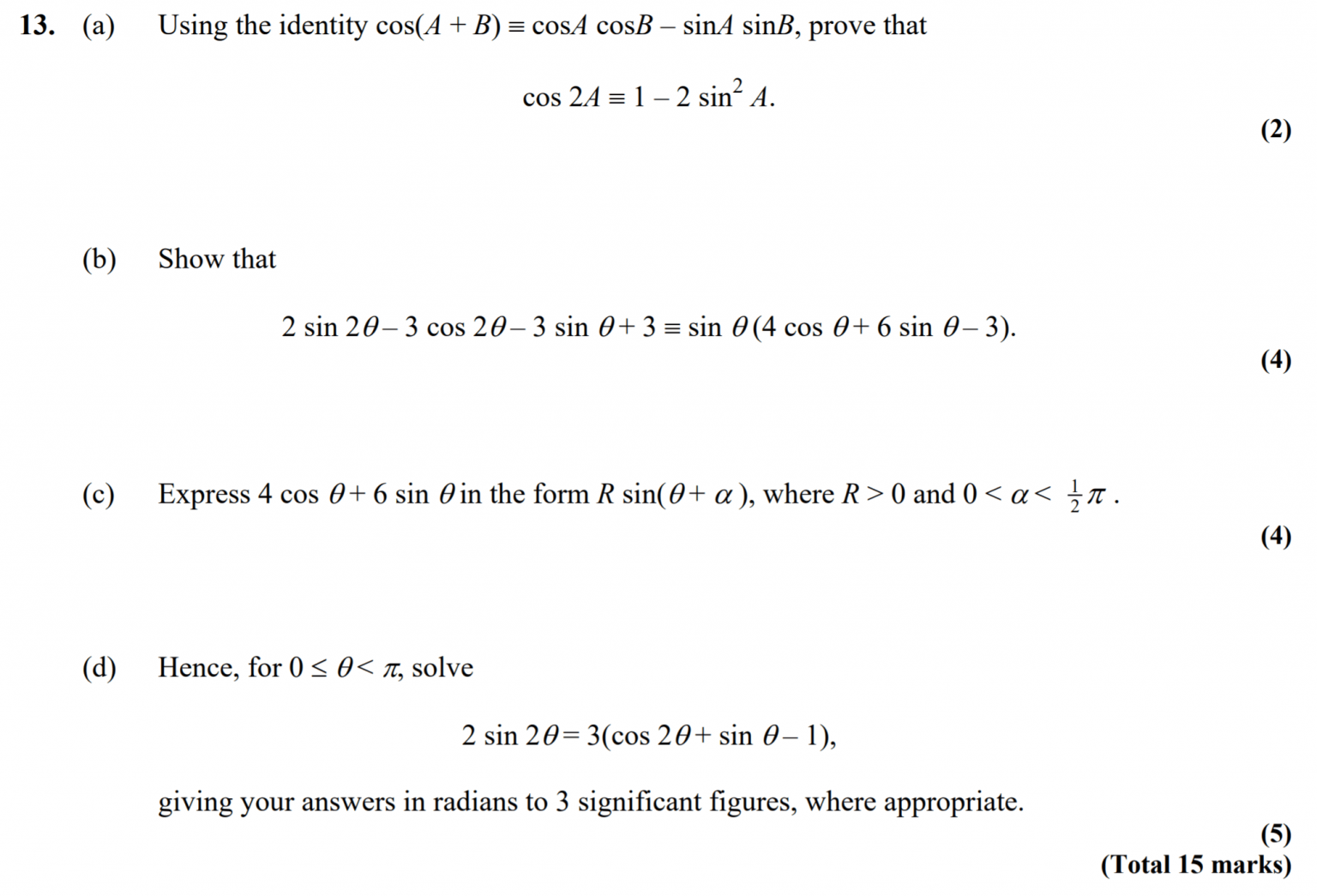 Trigonometry - Kappa Maths | Resources for A Levels & GCSE Maths