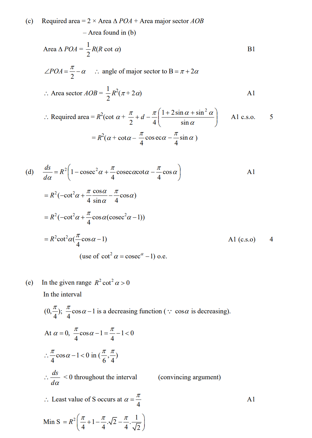 Differentiation Stationary points II - Kappa Maths | Resources for A ...